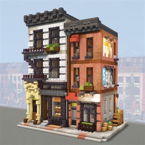 Video Minecraft Minecraft Shops Minecraft City Buildings Minecraft