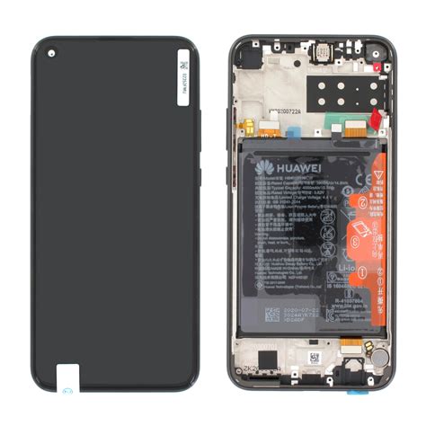 Huawei ART L29 P40 Lite E Display Midnight Black Zwart 02353FMW