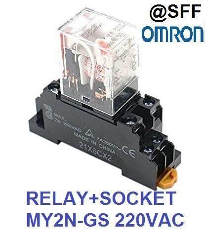 Omron Relay My N Gs Ac V Socket V