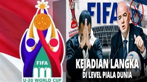 Alasan FIFA Batalkan Indonesia Jadi Tuan Rumah Piala Dunia U20 2023
