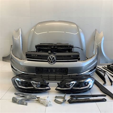 Kompletny przód LB7W zderzak VW GOLF 7 5G LIFT 17r 12600074951