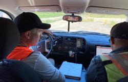 LiDAR Mobile Mapping System Powerline Survey Routescene