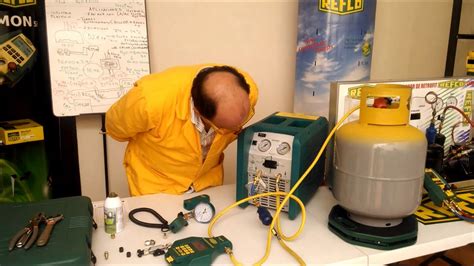 Recuperación del gas refrigerante YouTube