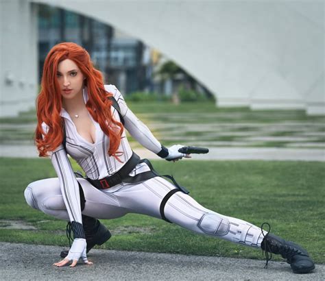 Miss Bri Cosplay As Black Widow 9GAG