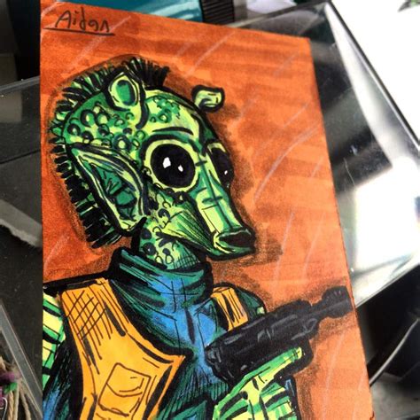 My Star Wars Sketch Cards Star Wars Amino