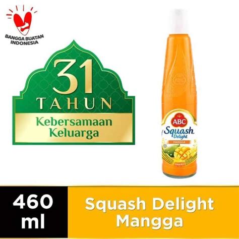 Jual Sirup Abc Squash Delight Mangga 460ml Di Seller Makmurjayastore