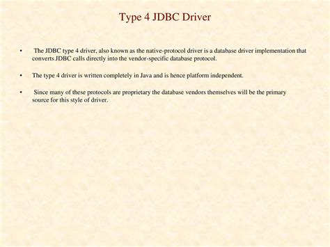 jdbc ppt download