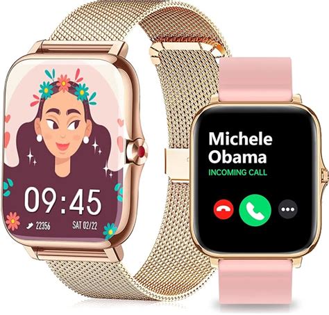 Smartwatch Mujer Con Llamada Y Whatsapp Reloj Inteligente Mujer