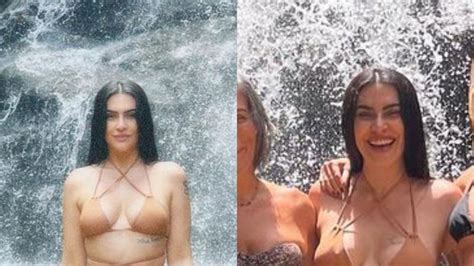 De biquíni Cleo surge em clique raro suas irmãs e Glória Pires