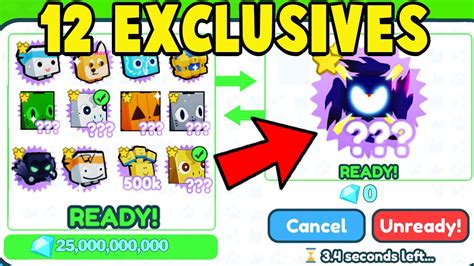 Trading Exclusive Pets In Pet Simulator X And This Happened Youtube