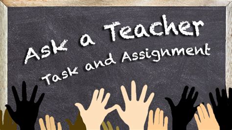 the difference between ‘task and ‘assignment