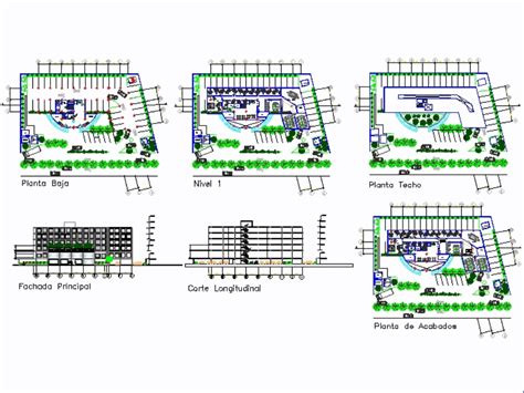 Edificio De Oficinas En AutoCAD Descargar CAD Gratis 2 56 MB