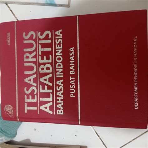 Thesaurus Alfabetis Bahasa Indonesia Buku Alat Tulis Buku Pelajaran