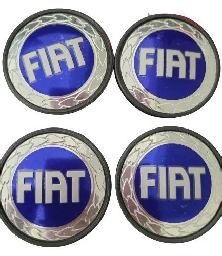 Jogo Calotinhas Miolo Centro Roda Tampa Fiat Mercadolivre