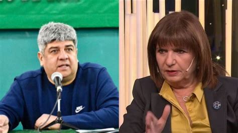 Patricia Bullrich Le Respondi A Pablo Moyano Vas A Ser El Primero En