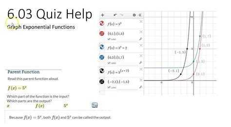 6 03 quiz help graph exponential functions
