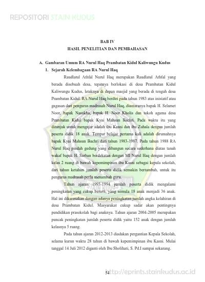 BAB IV HASIL PENELITIAN DAN PEMBAHASAN