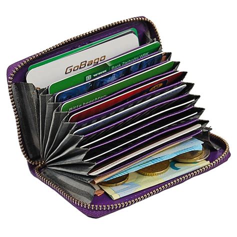 Etui na Karty Kredytowe skórzane z ochroną RFID 70010 BOCCX