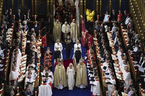Colourful Coronation Of King Charles III Powerful Presentation Of