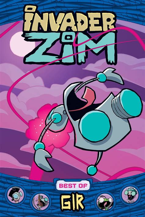 NickALive Oni Press Announces Invader ZIM Best Of GIR