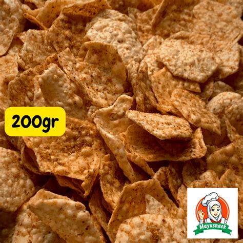 Jual Opak Singkong Pedas 200gr Snack Kiloan Cemilan Camilan Makanan