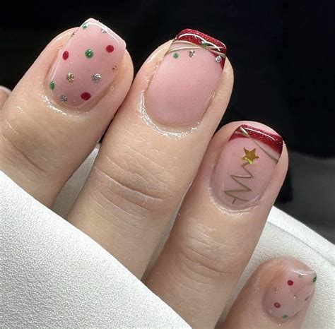 Con purpurina dibujos y minimal 5 diseños de manicura francesa de