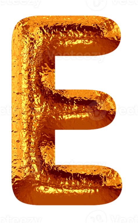 dorado metálico alfabeto 29436208 PNG