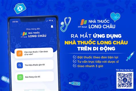 Nhà thuốc FPT Long Châu ra mắt ứng dụng website mới và ứng dụng mua