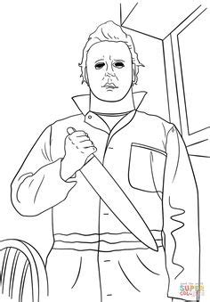 16 Ideas De Para Iluminar Dibujos Personajes De Terror Adult