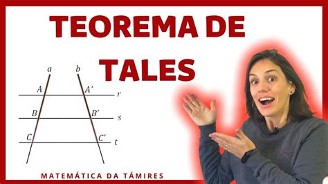 Aprenda Tudo Sobre Teorema De Tales Matematicadatamires Youtube