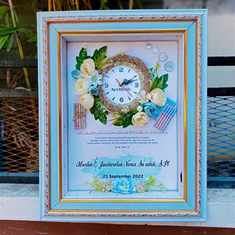 Jual Bingkai Figura Foto Mahar Pernikahan Murah Mahar Pernikahan Simple