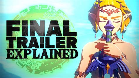Tears Of The Kingdom FINAL Trailer Analysis Zelda YouTube