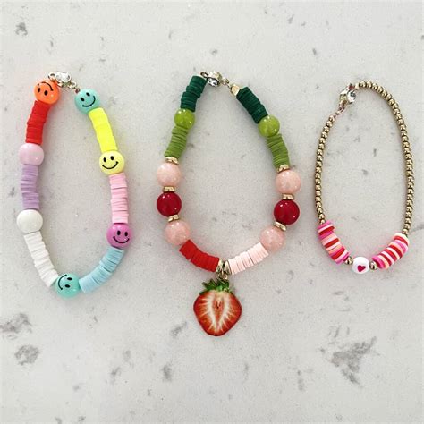 Clay Bead Bracelet Ideas A Beautiful Mess
