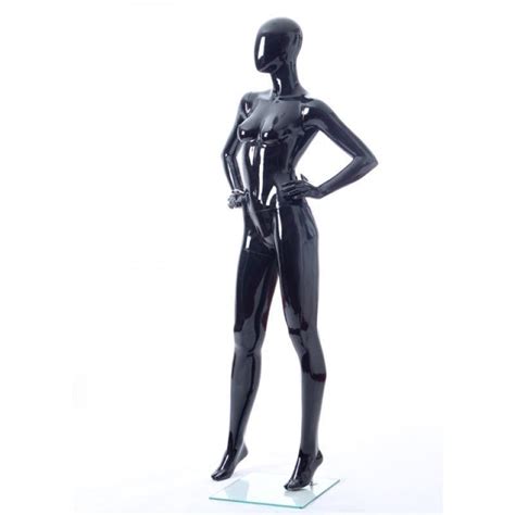Black Gloss Female Mannequin