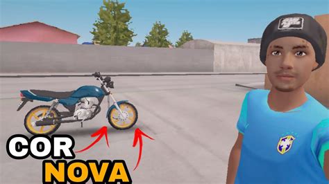 Revelei A Nova Cor Da Minha Moto Elite Motos Vida Real Ep