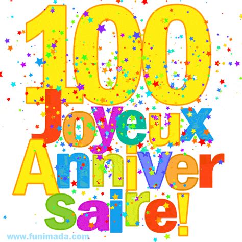 Image Festive Et Color E De Joyeux Anniversaire Ans Funimada