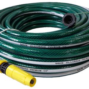 Mangueira Super Jardim Trançada Siliconada Verde 1 2 30m Leroy Merlin