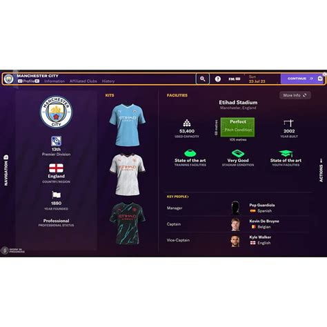 Football Manager 2024 PS5 Game Legends