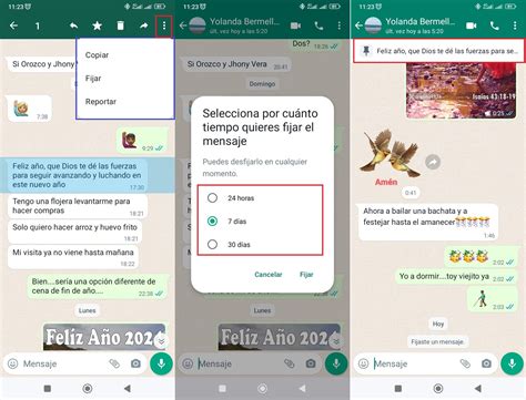 WhatsApp Permite Fijar Mensajes Enrique Vásquez BLOG