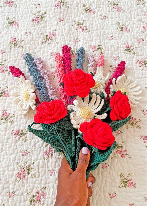 C Mo Hacer Ramo De Flores A Crochet Gu A Detallada Y Elegante