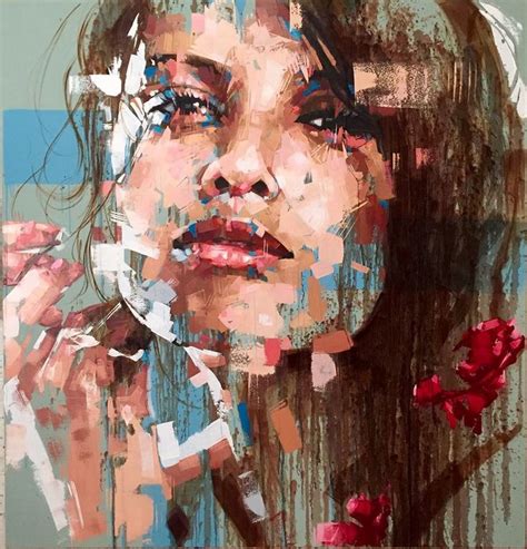 Rostros Abstractos Cuadros Modernos Jimmy Law Abstract Portrait