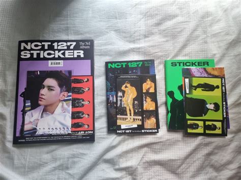 Wts Lfb Nct Nct127 Sticky Sticker Seoul City Albums And Inserts