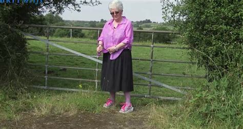 Britmilfs Naughty Granny Outdoors