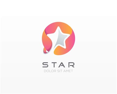 Logotipo Da Estrela Vetor Premium