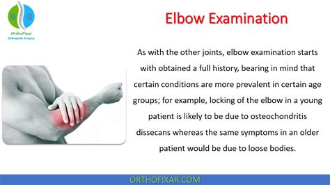 Elbow Examination Easy Tutorial Orthofixar