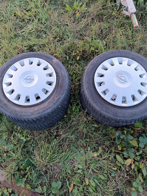 Koła stalowe felgi opony r14 rostawl 4x100 z oponami zimowymi Sycyn