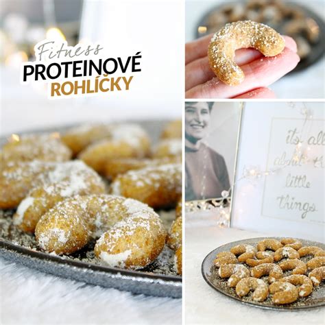 Zdravé vanilkové rožteky fitness recept BAJOLA Fit bez diét
