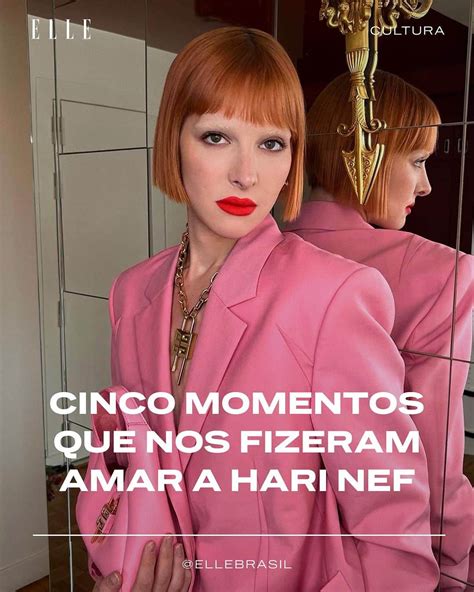 ELLE Brasilさんのインスタグラム写真 ELLE BrasilInstagram A atriz harinef é