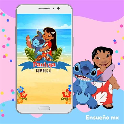 Video Invitación de cumpleaños de Lilo Stich Video Hacer