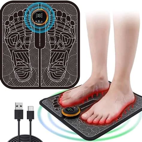 Masseur Électrique Pied Machine Stimulateur Muscle Circulation De Pied